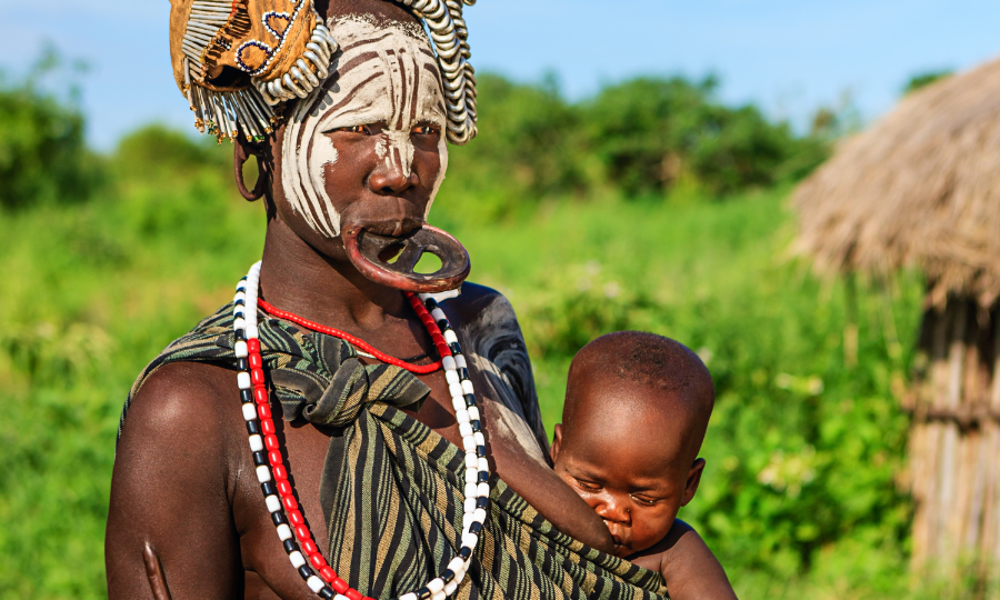 Mursi Tribe - Omo Region Tours